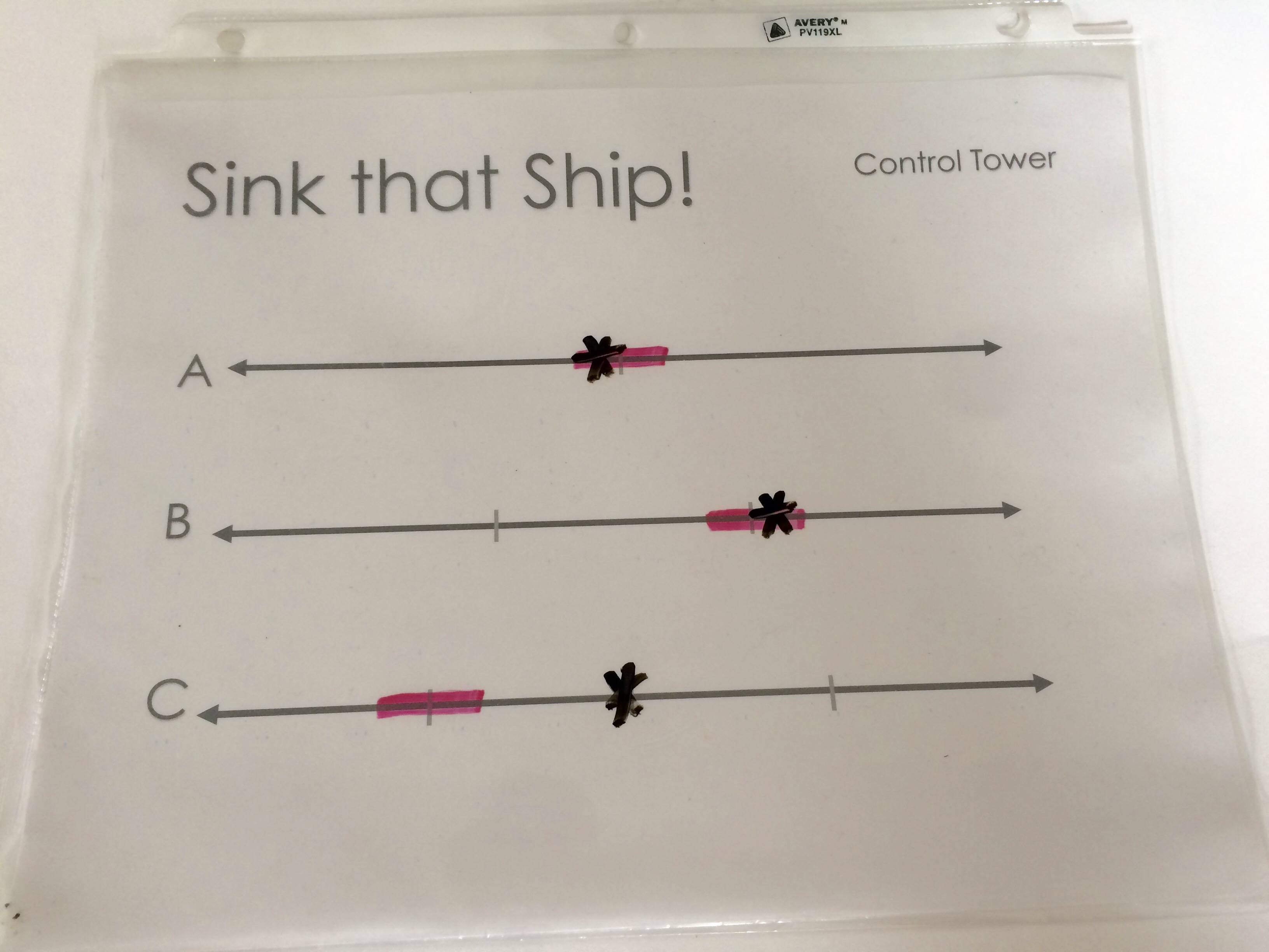 Practice Locating Fractions on a Number Line with Sink That Ship ...